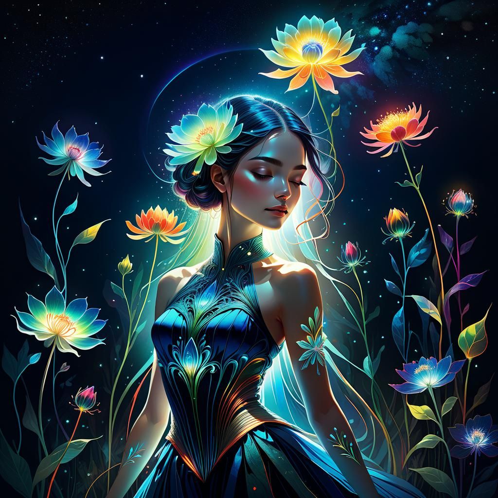 Light Bloom - AI Generated Artwork - NightCafe Creator