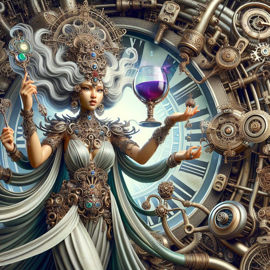 Time to bring fourth the new year - Celestial Clockwork God...