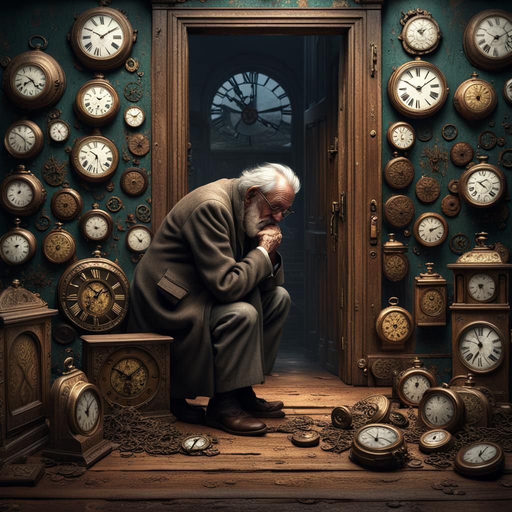 Time Wasted - AI Generated Artwork - NightCafe Creator