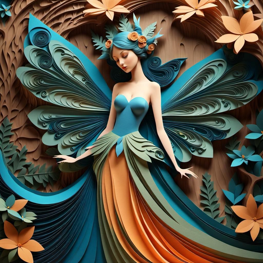 Woodland Faerie - AI Generated Artwork - NightCafe Creator