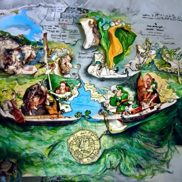 Searching for Hy-Brasil - AI Generated Artwork - NightCafe Creator