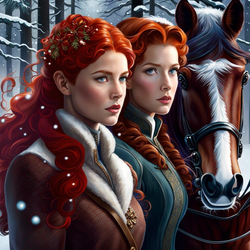 Winter Fire, January Embers - AI Generated Artwork - NightCafe Creator