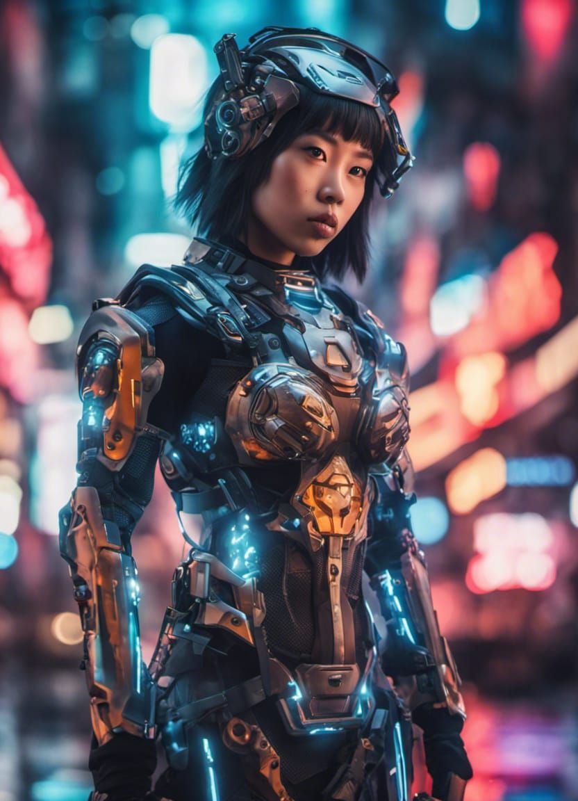 Cyborg Series: Chinese - AI Generated Artwork - NightCafe Creator
