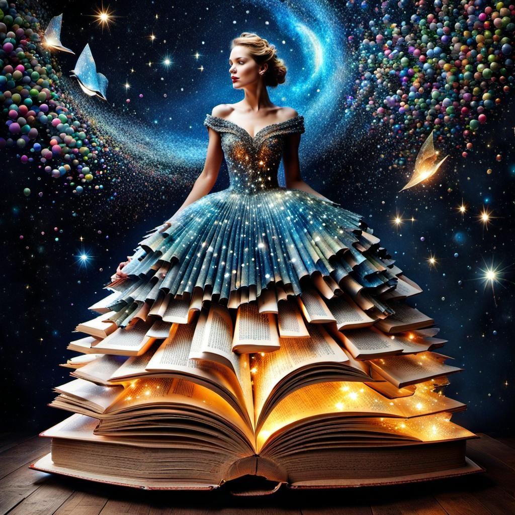 Beautiful Fashion Literature. 3 - AI Generated Artwork - NightCafe Creator