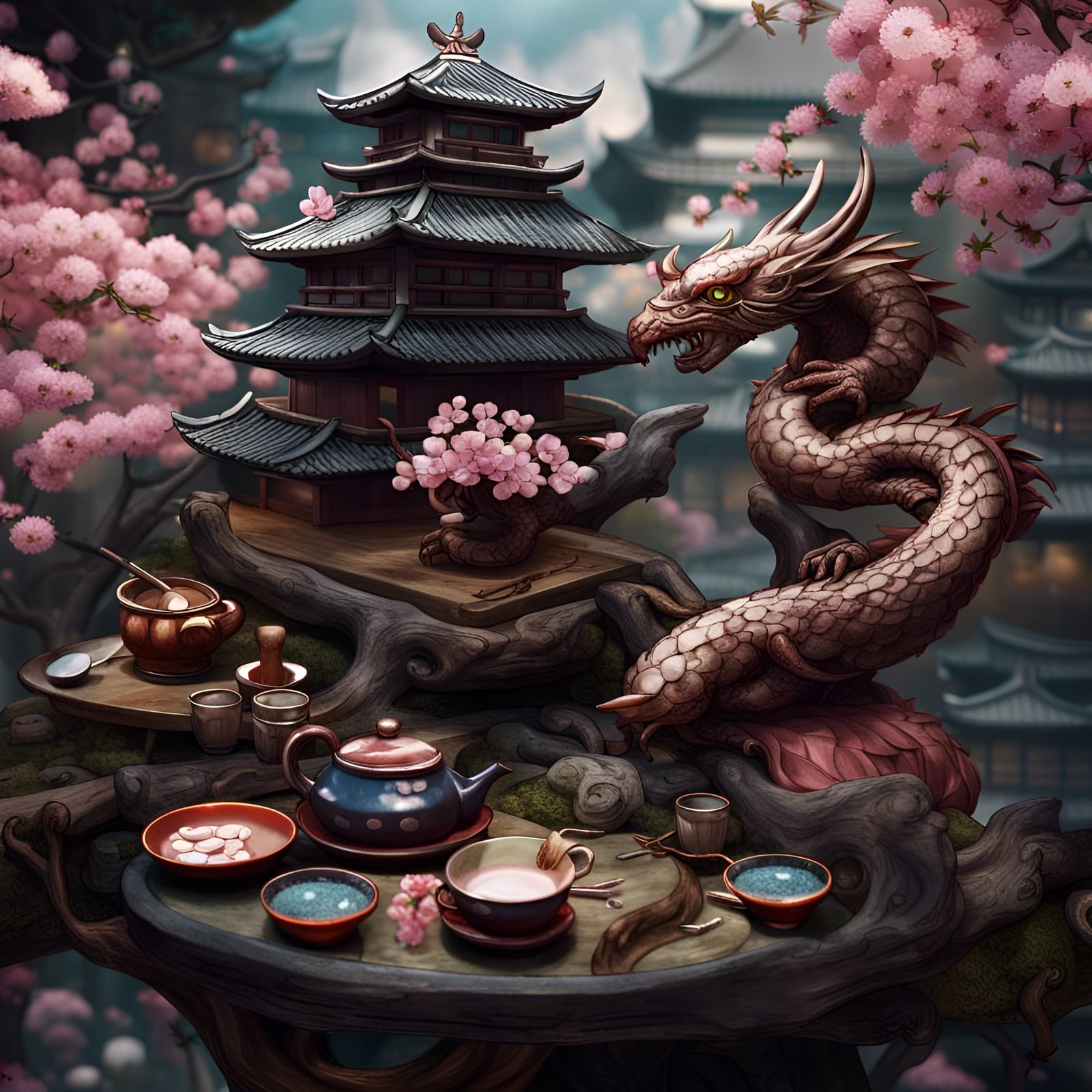 Japanese Culture - AI Generated Artwork - NightCafe Creator