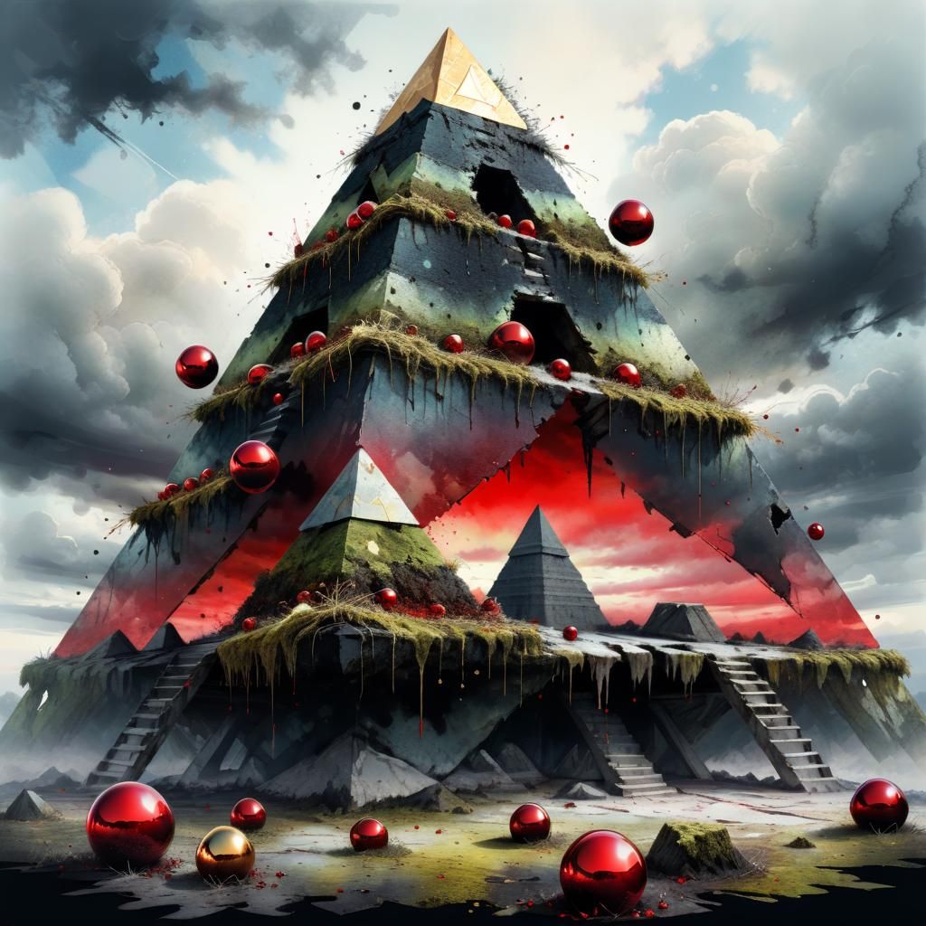 Pyramid - AI Generated Artwork - NightCafe Creator