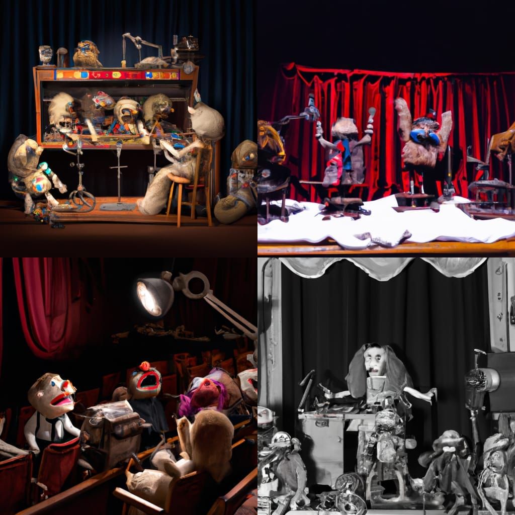 The bloody mechanical Muppet show - AI Generated Artwork - NightCafe ...