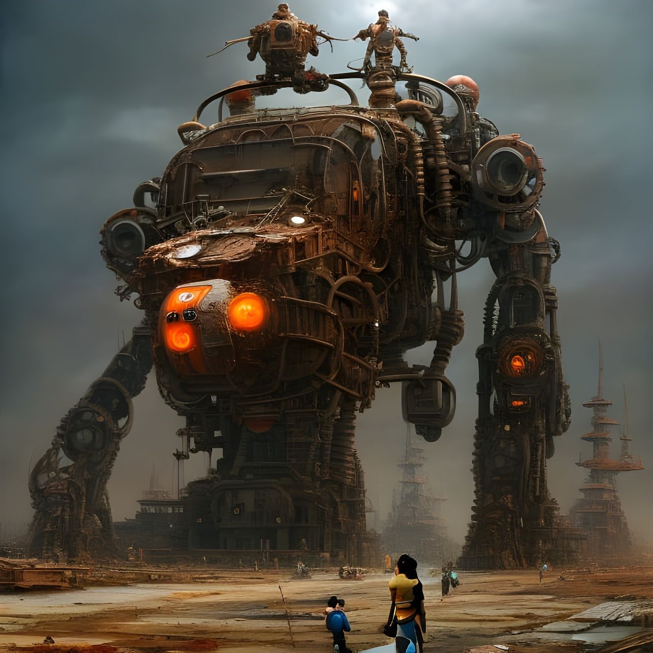 Big Junk Boi - AI Generated Artwork - NightCafe Creator