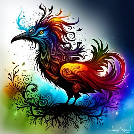 Genius Bird - AI Generated Artwork - NightCafe Creator