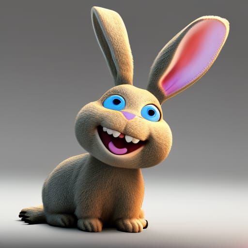 cute bunny - AI Generated Artwork - NightCafe Creator