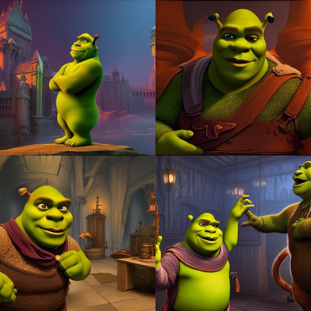 shrek in the backrooms with impostor - AI Generated Artwork - NightCafe ...