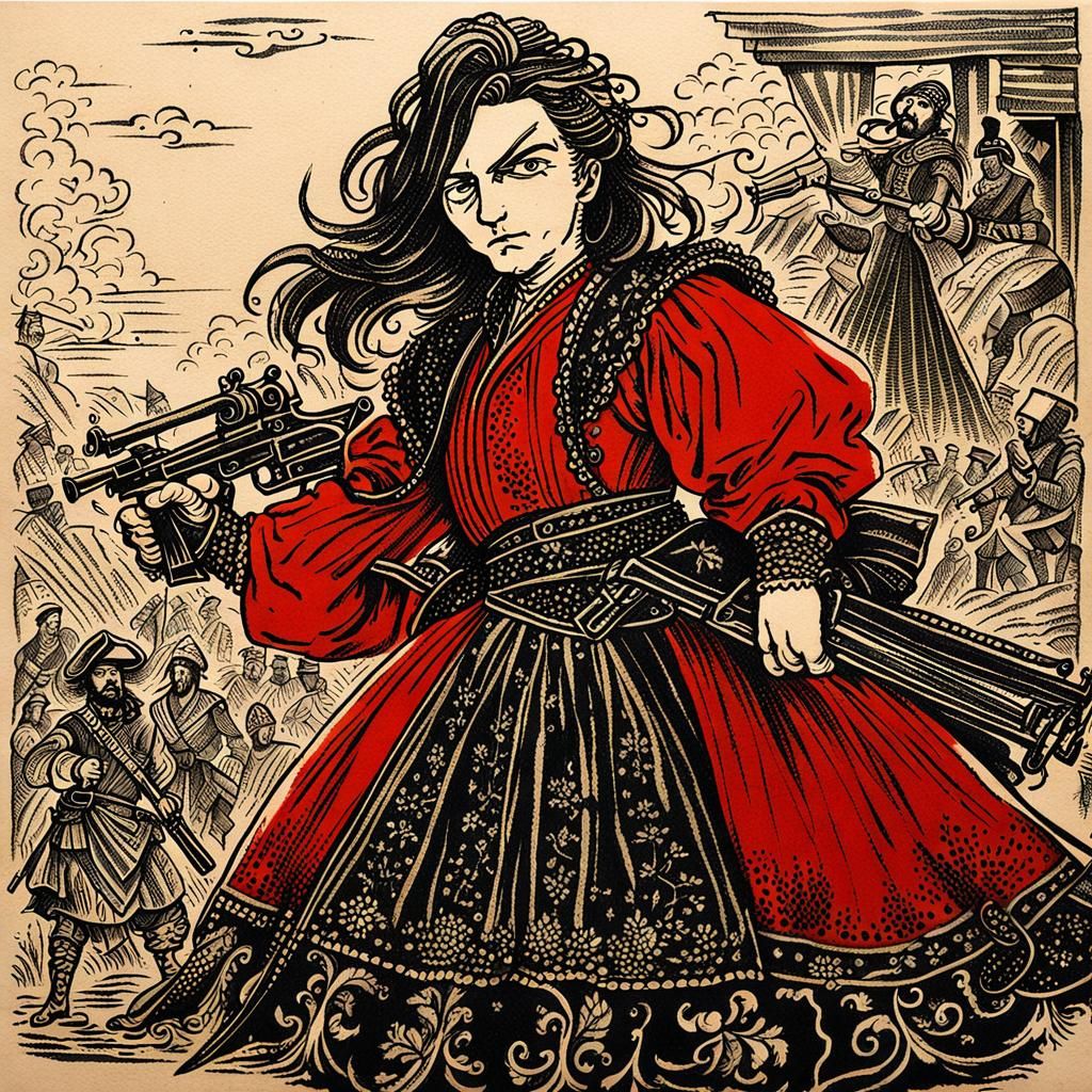 Threat ink drawing - AI Generated Artwork - NightCafe Creator