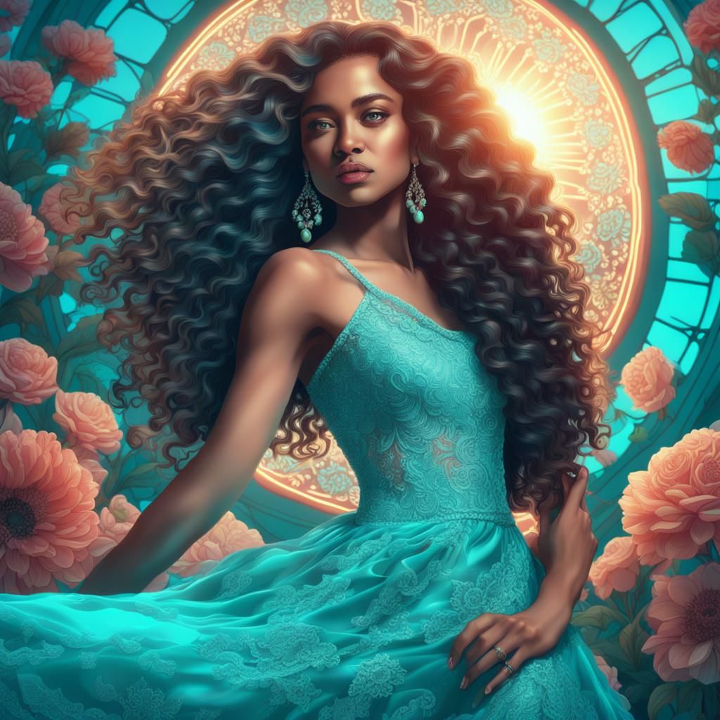 Turquoise - AI Generated Artwork - NightCafe Creator