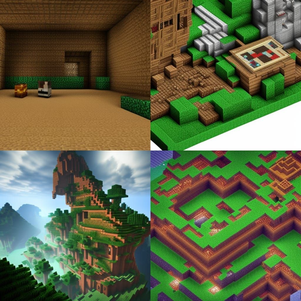 minecraft - AI Generated Artwork - NightCafe Creator