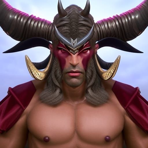 Demon man - AI Generated Artwork - NightCafe Creator