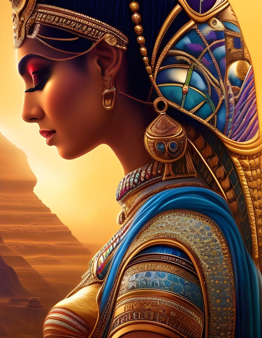 Cleopatra, Queen of the Nile - AI Generated Artwork - NightCafe Creator