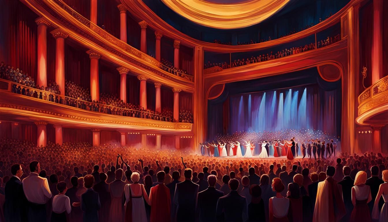 Enjoying the Opera - AI Generated Artwork - NightCafe Creator