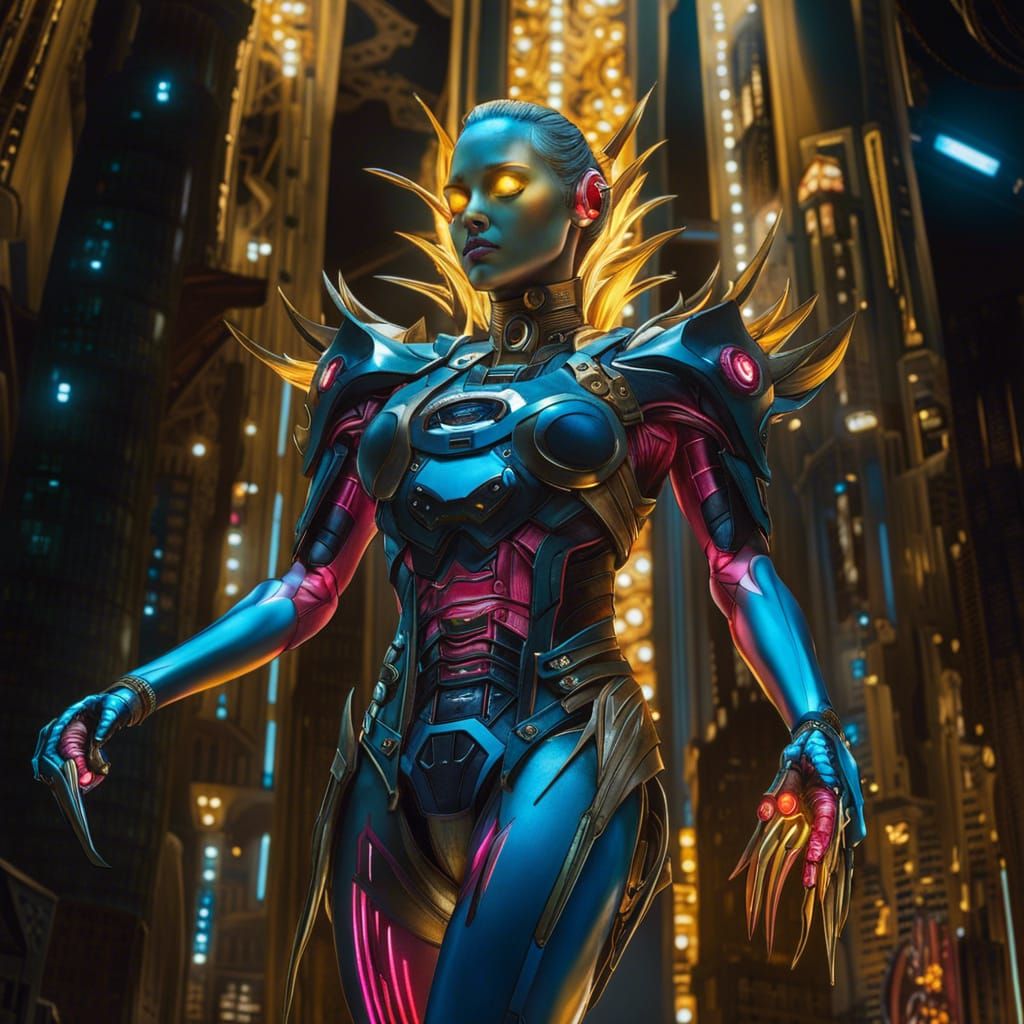 Cynthia - AI Generated Artwork - NightCafe Creator