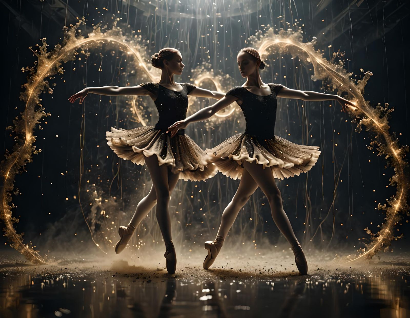 The joy of ballet. - AI Generated Artwork - NightCafe Creator