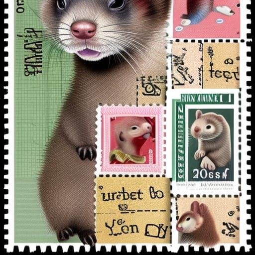 Cute Stamps - AI Generated Artwork - NightCafe Creator
