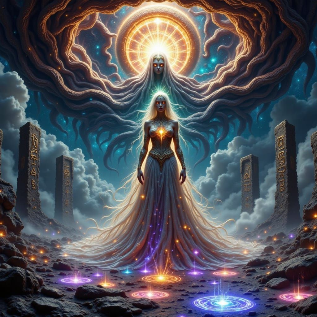 Eldritch Inanna. @Inanna_Ishtar - Eldritch Goddess of Lumino...