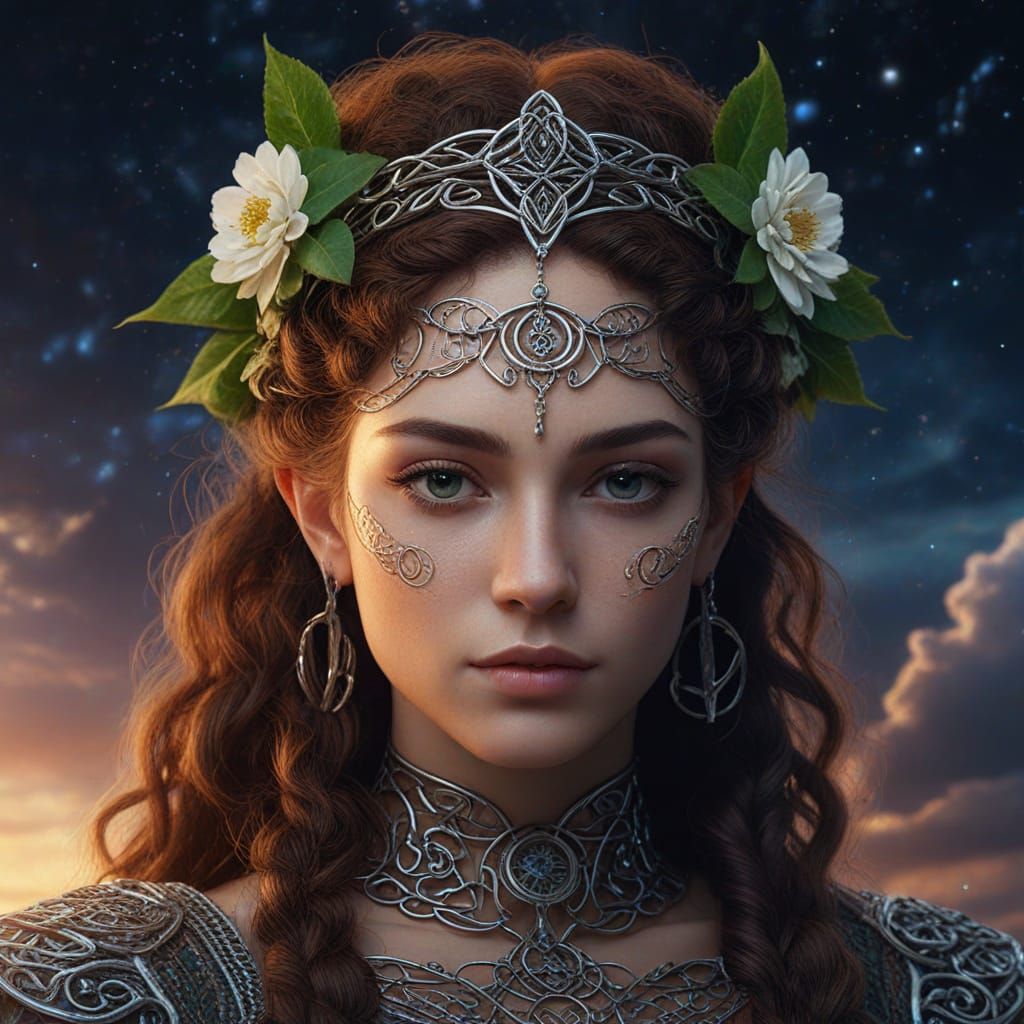 fantastic portrait digital art, complex contrast, HDR, sharp and soft ...