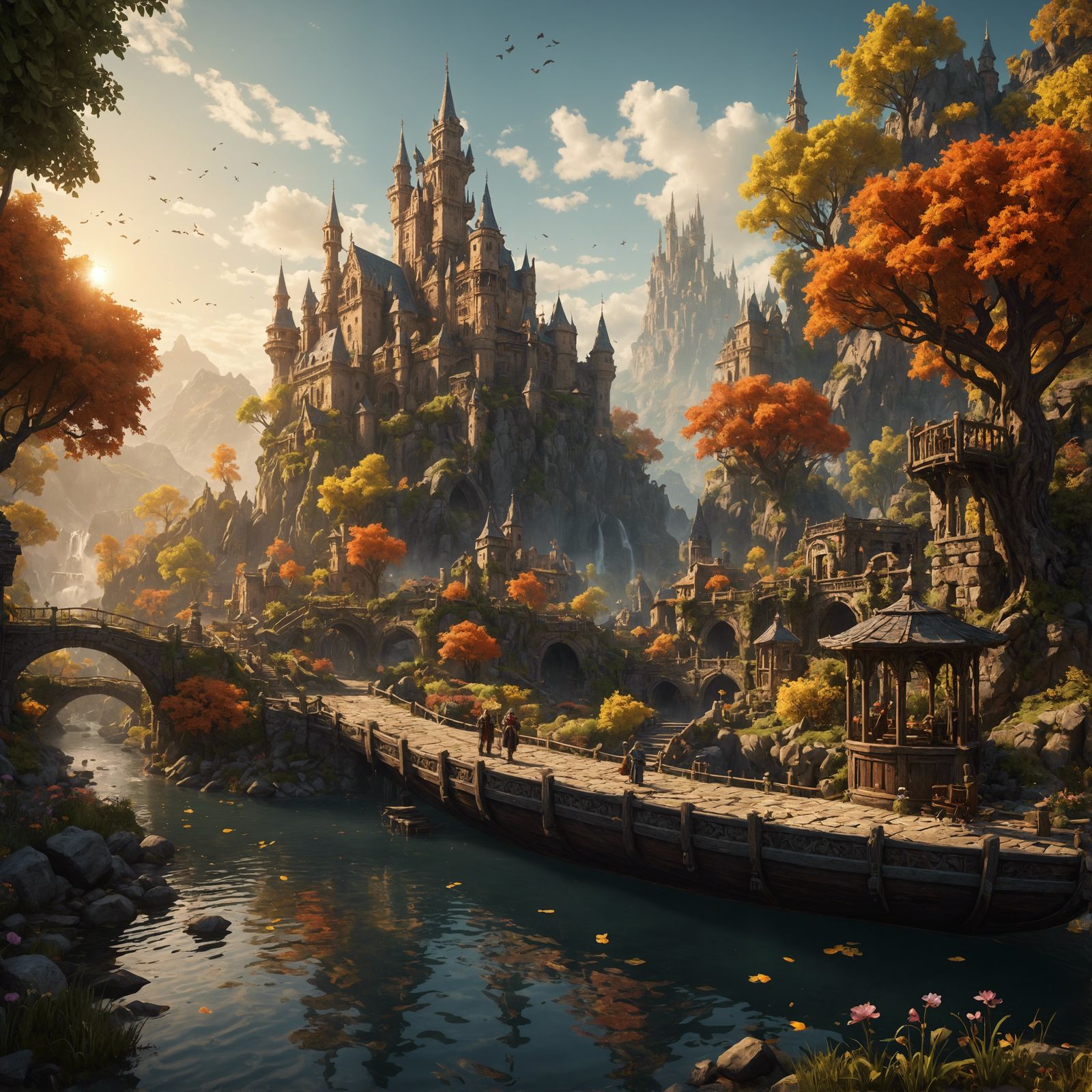 Lazy Sunday Afternoon - AI Generated Artwork - NightCafe Creator