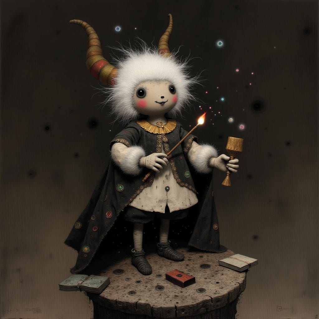 Raggedy Andy as Puck. - Raggedy Andy as a Whimsical Medieva...