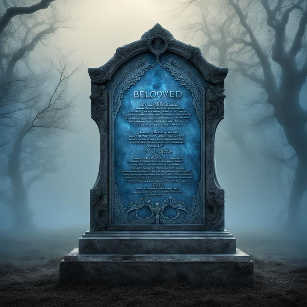 Tombstone - AI Generated Artwork - NightCafe Creator
