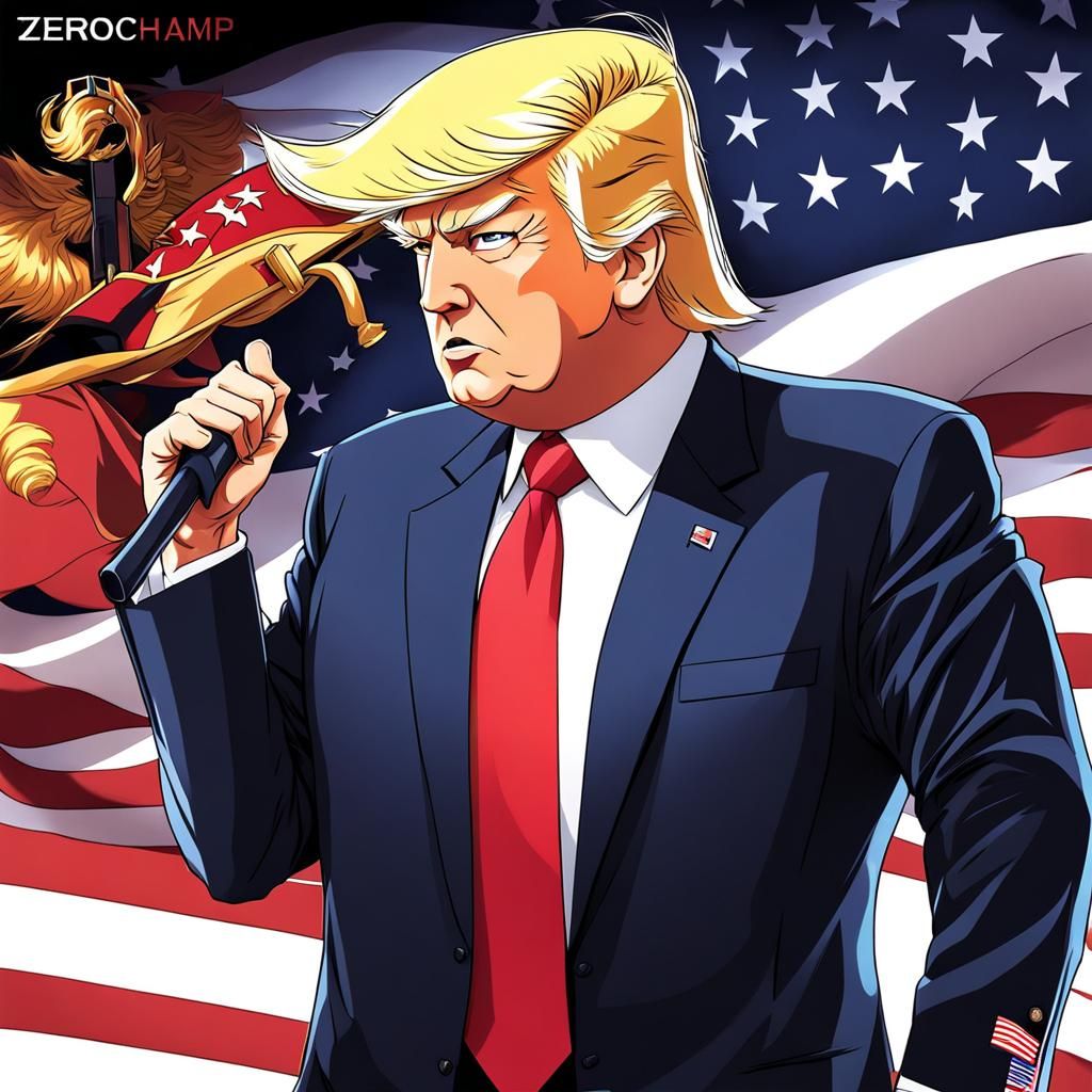 Donald Trump - AI Generated Artwork - NightCafe Creator