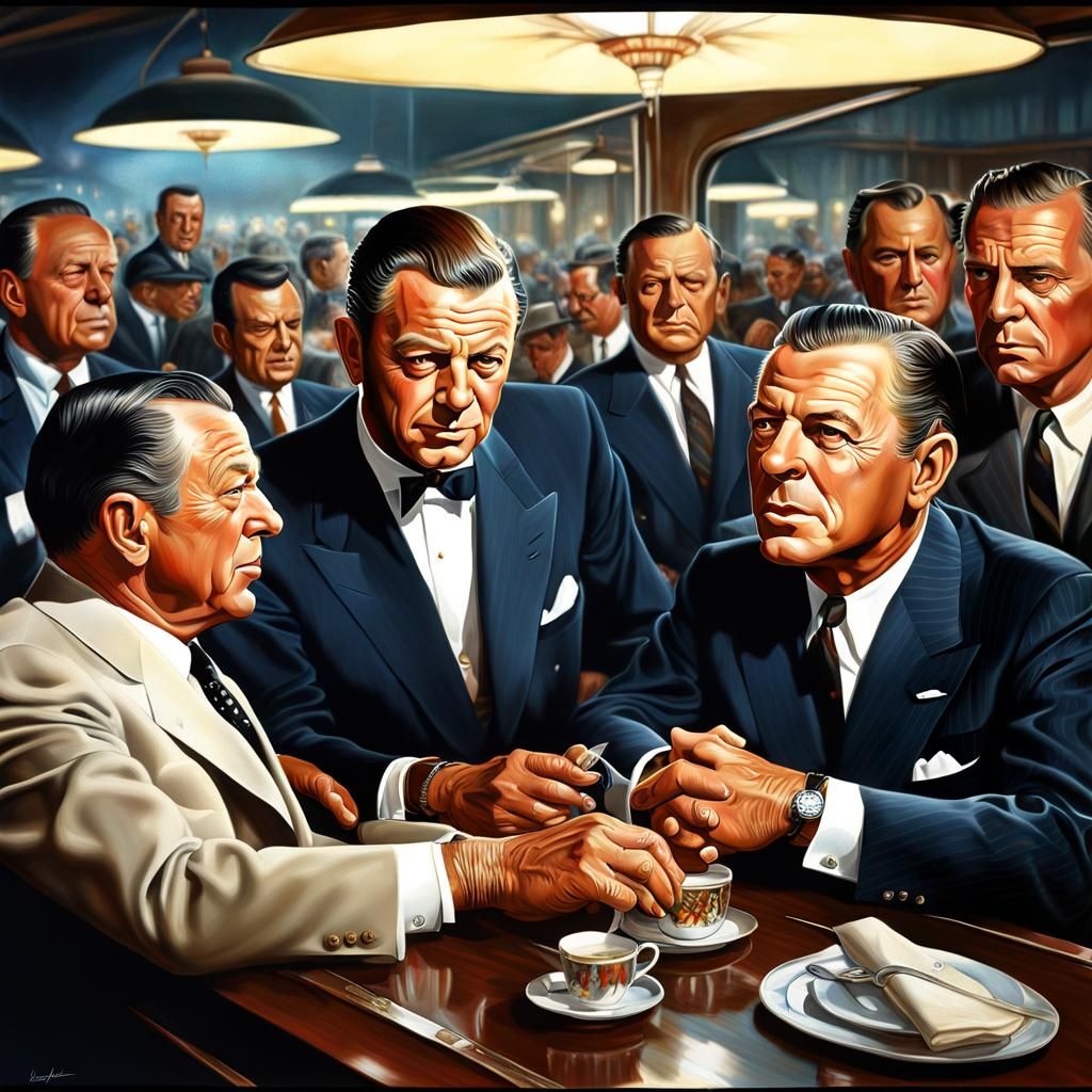 Speakeasy - AI Generated Artwork - NightCafe Creator