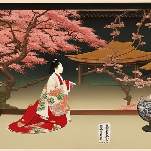 Ancient Japan - AI Generated Artwork - NightCafe Creator