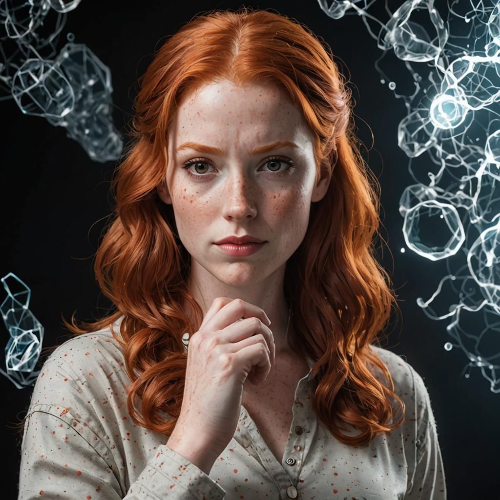 Redhead Becky’s IQ drops to 60, Marvel Comics - AI Generated Artwork ...