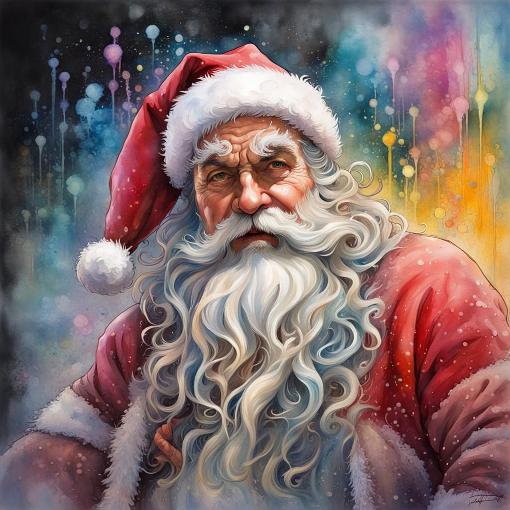 Santa Claus - AI Generated Artwork - NightCafe Creator