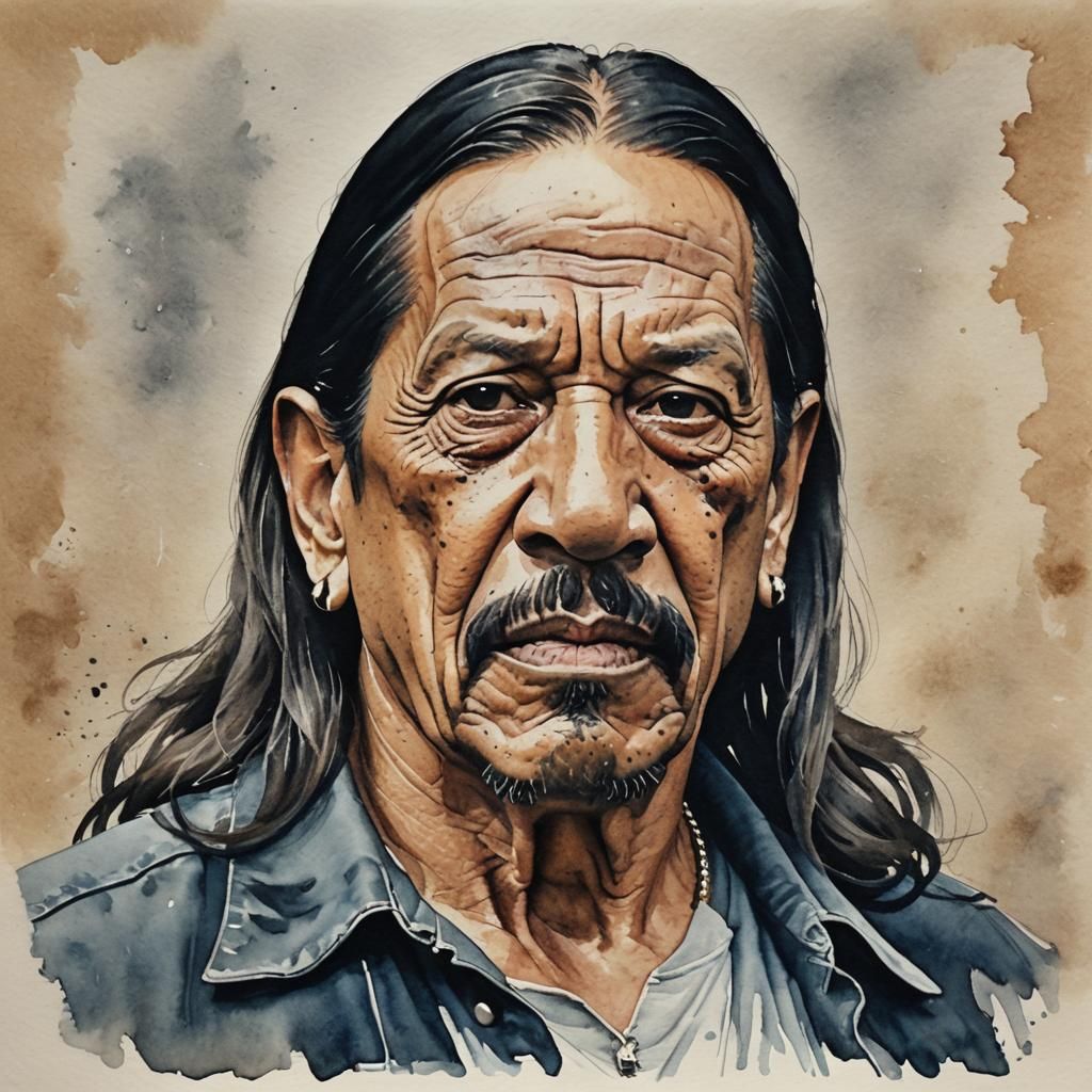 Danny Trejo - AI Generated Artwork - NightCafe Creator