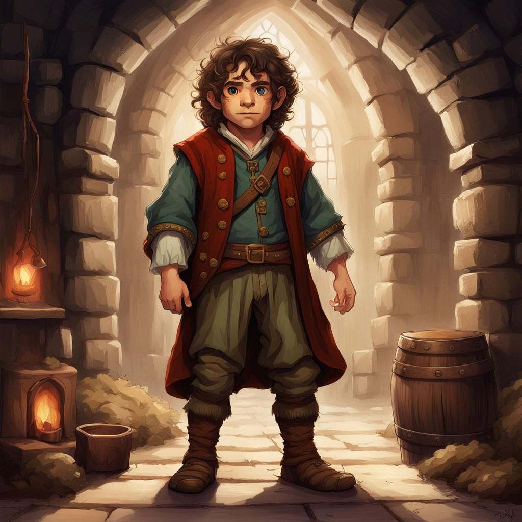 Young halfling noble - AI Generated Artwork - NightCafe Creator