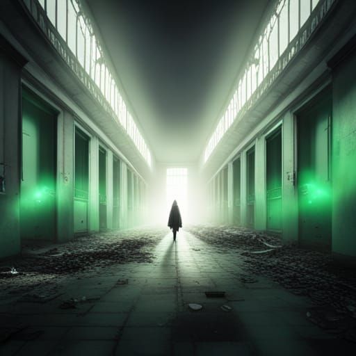 Wandering ghost - AI Generated Artwork - NightCafe Creator