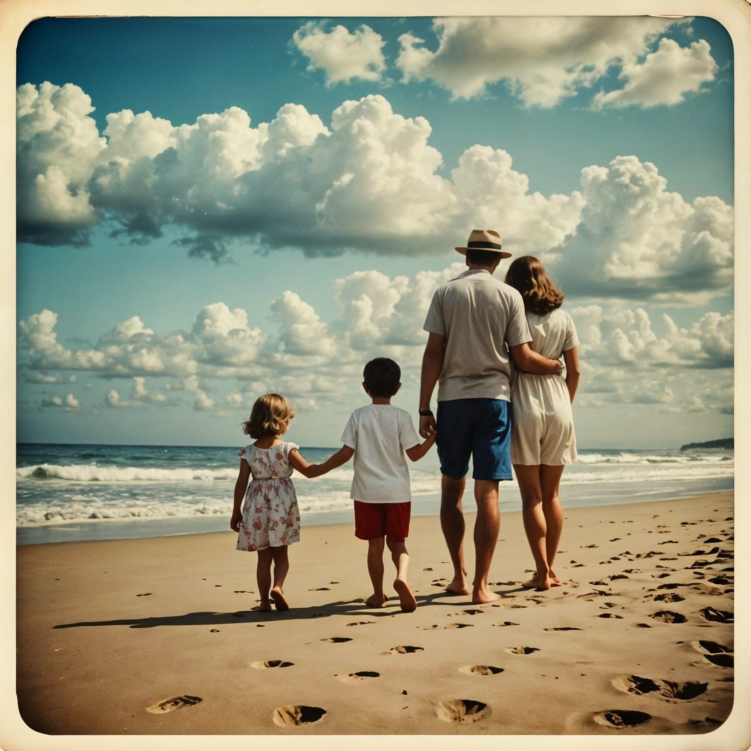 Old photo of our favorite beach holiday