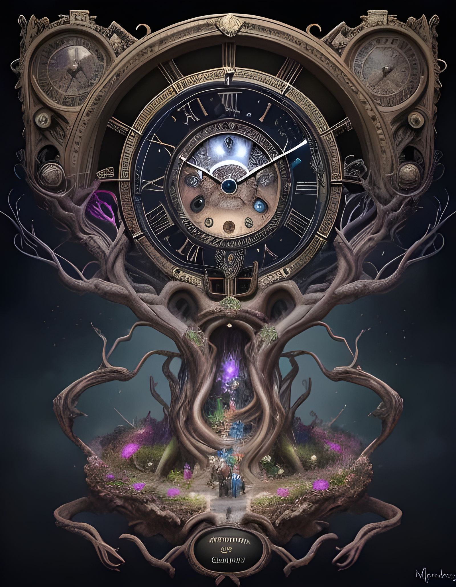 Time: Fractured - AI Generated Artwork - NightCafe Creator