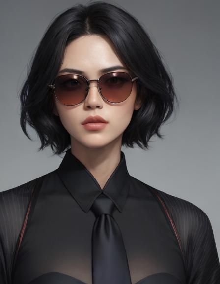 Special agent Ms. Kim. - AI Generated Artwork - NightCafe Creator