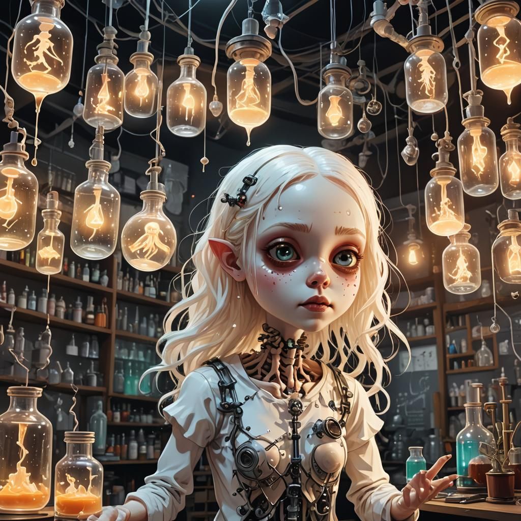 Science prodigy - AI Generated Artwork - NightCafe Creator