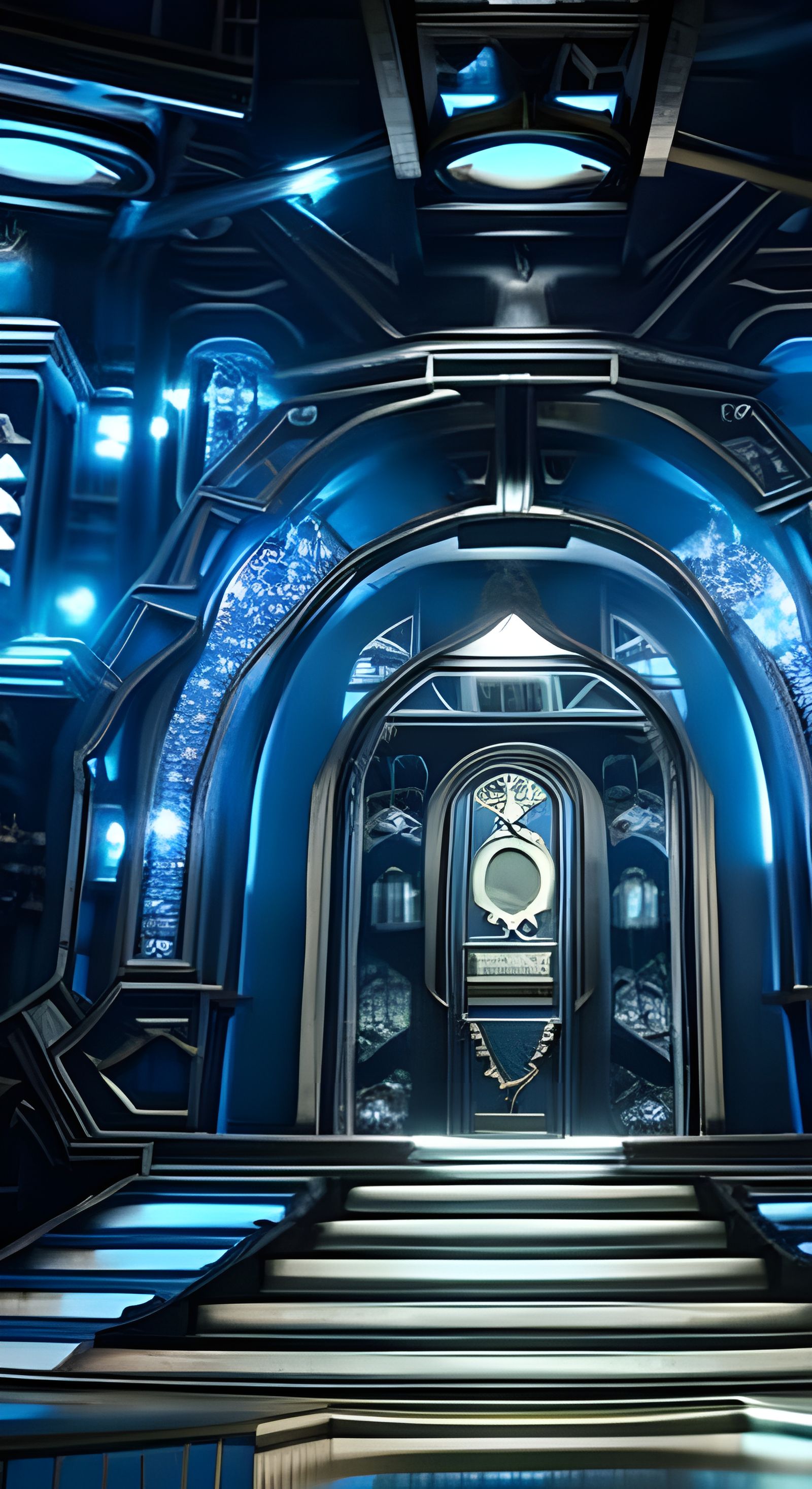 TARDIS interior concept - AI Generated Artwork - NightCafe Creator