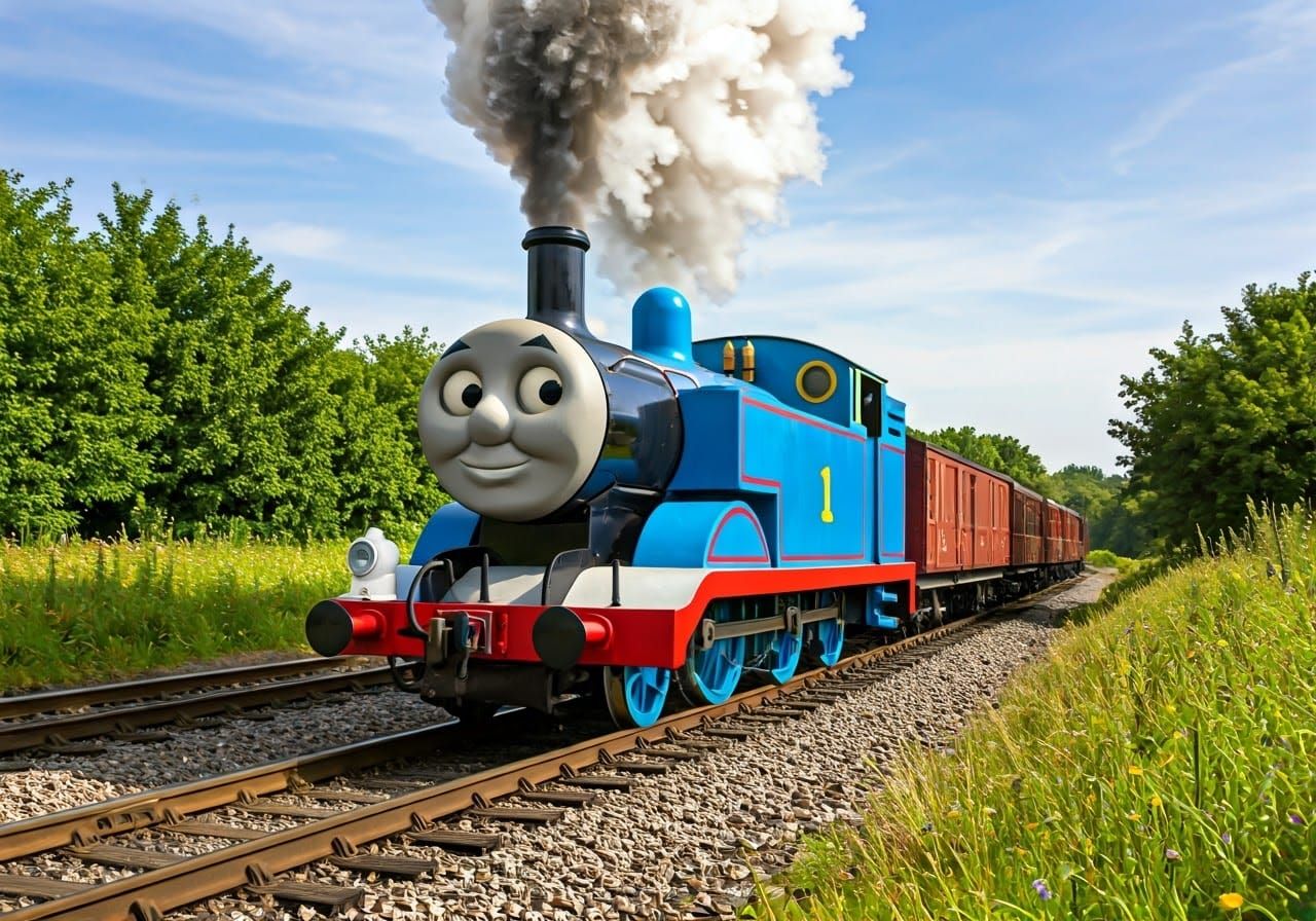 Thomas the Tank Engine - Vintage Thomas the Tank Engine Chug...