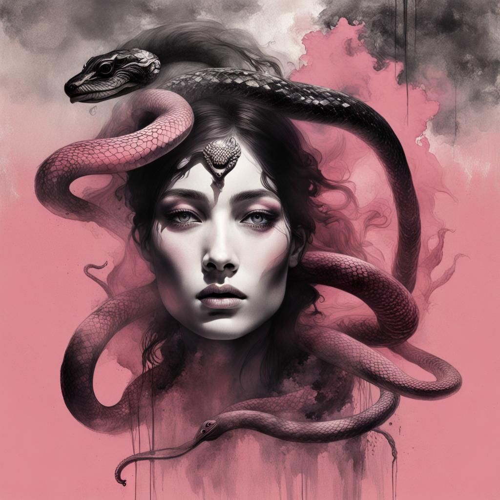 The Lamia… - AI Generated Artwork - NightCafe Creator