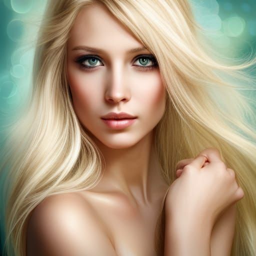 Blond In A Box Ai Generated Artwork Nightcafe Creator