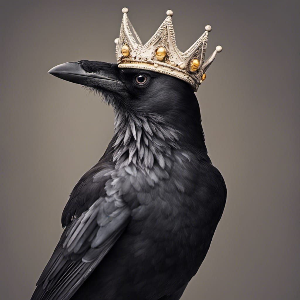Dignified Crow - AI Generated Artwork - NightCafe Creator