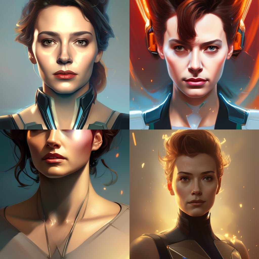 Tony stark as a female - AI Generated Artwork - NightCafe Creator