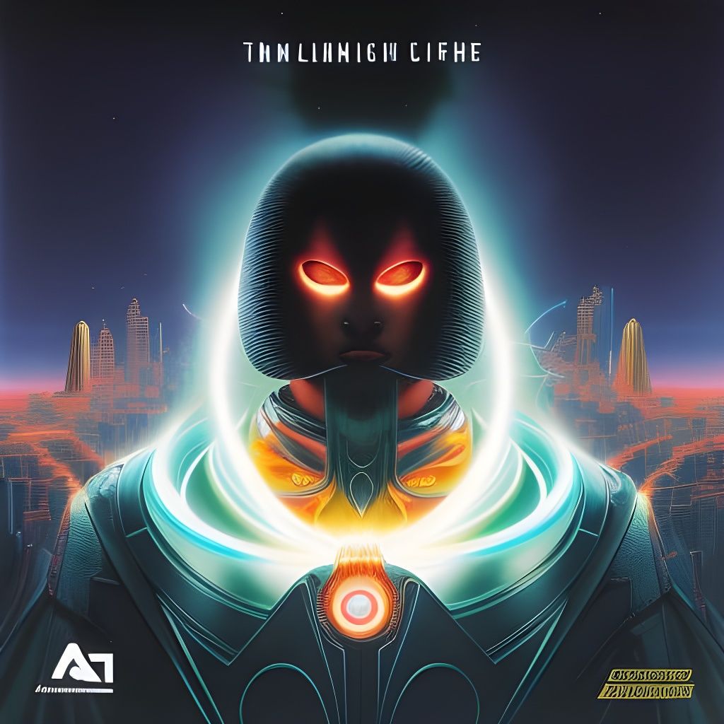 German Trance CD cover ::: Transcended God of Lighting and Electricity ...