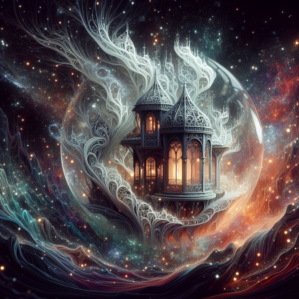 Nebula House Series | @StarlaBlaise - AI Generated Artwork - NightCafe ...