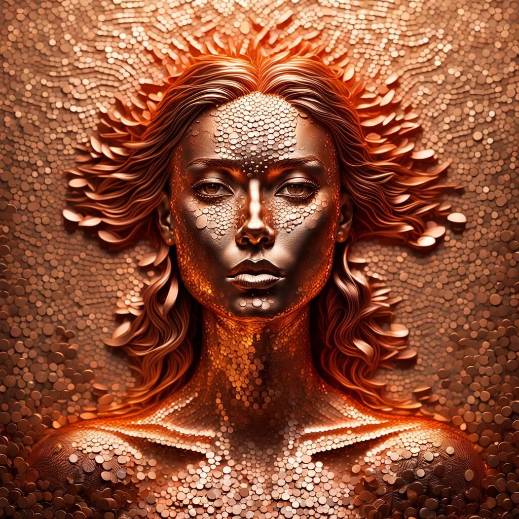 Copper Queen - AI Generated Artwork - NightCafe Creator
